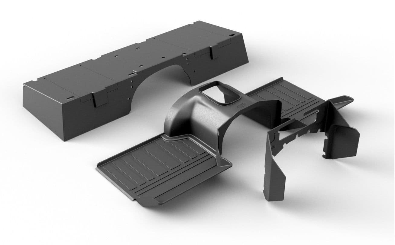 Black Defeater Barrier Mat R380 - EXT009-29