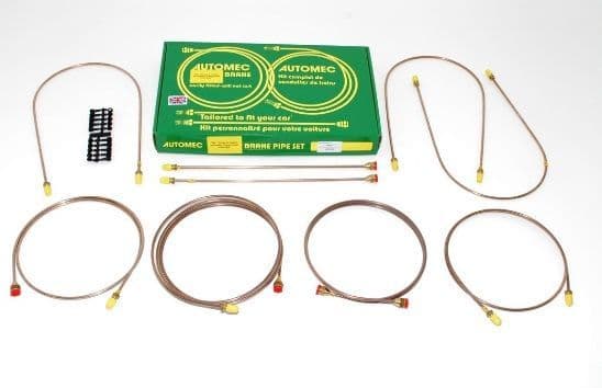 Defender 90 RHD Ready Made Brake Pipe Set - DA7441