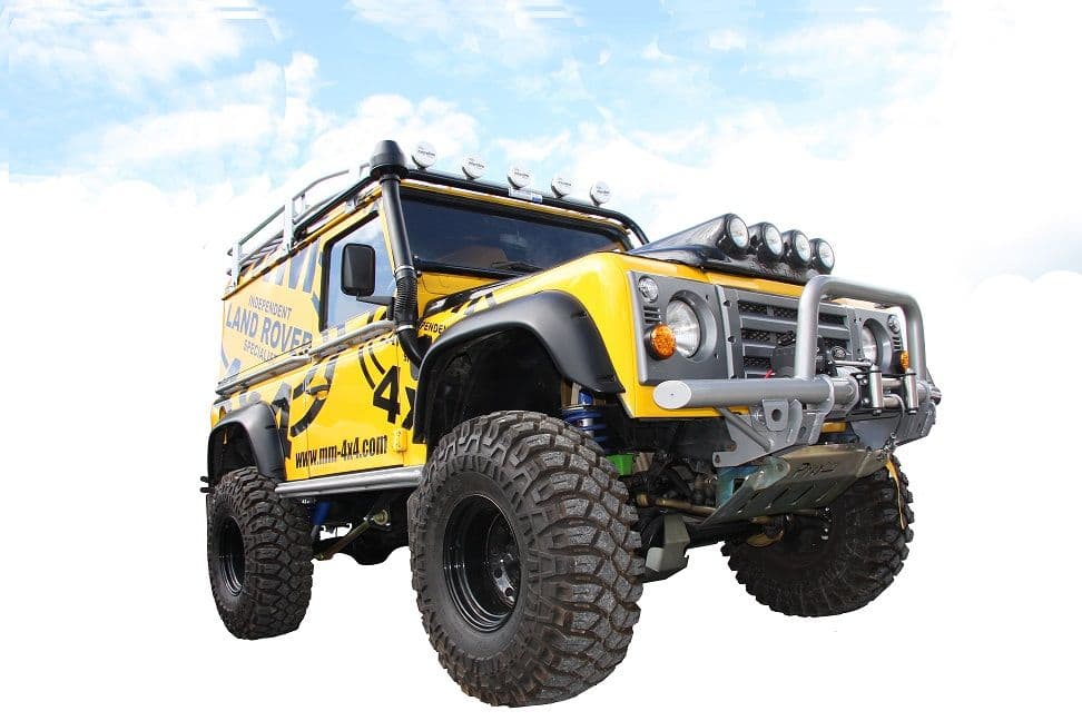 Defender 90 Rock & Tree Sliders pair