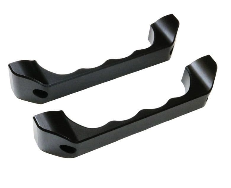 Defender Interior Aluminium Black Door Handle