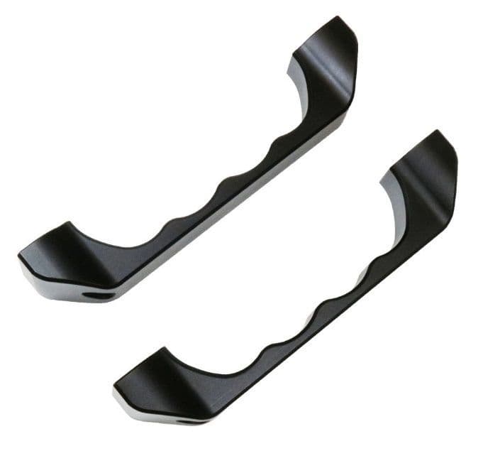 Defender Interior Aluminium Black Door Handle