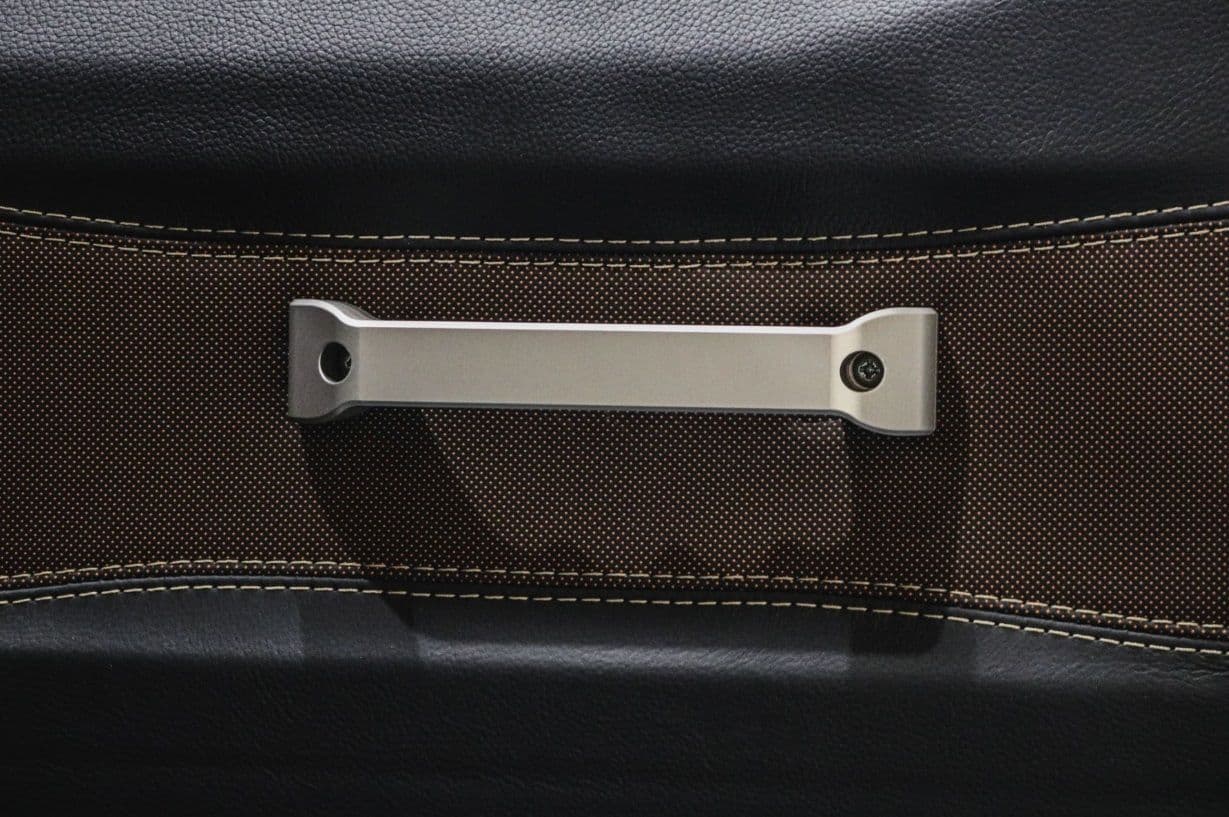 Defender Interior Aluminium Door Handle Silver