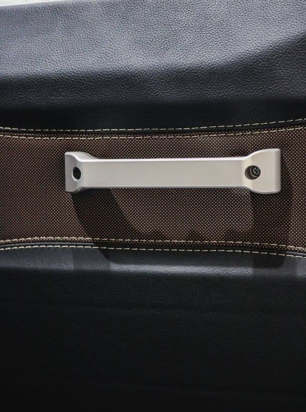 Defender Interior Aluminium Door Handle Silver