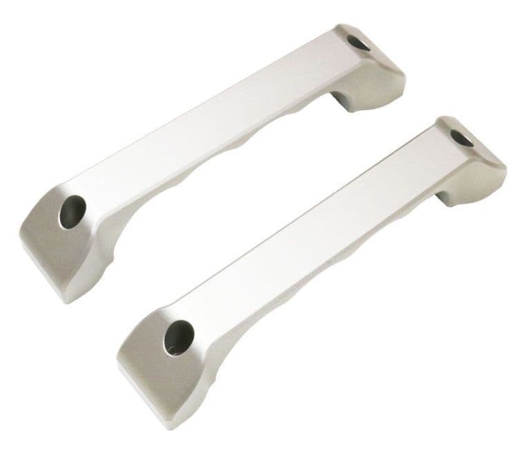 Defender Interior Aluminium Door Handle Silver