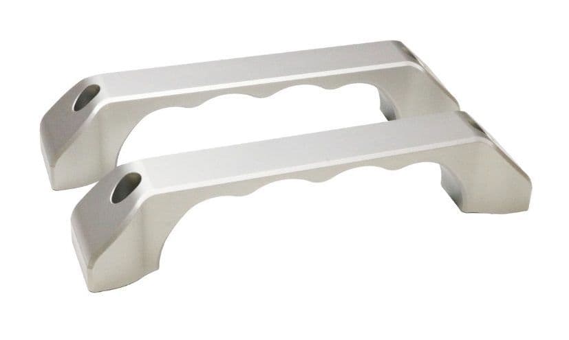 Defender Interior Aluminium Door Handle Silver