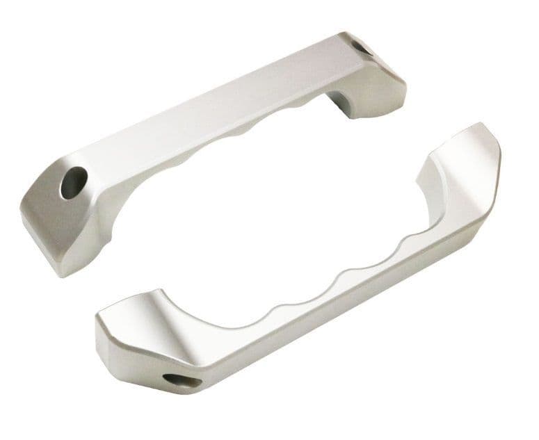 Defender Interior Aluminium Door Handle Silver