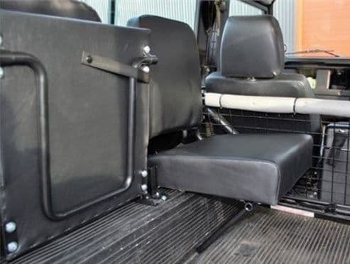 Defender Inward Facing Folding Single Rear Seat
