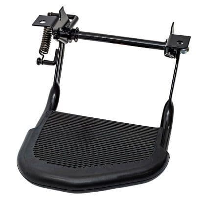 Defender Rubber Top Rear Door Step - Folding