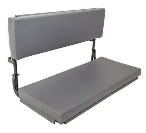 Defender & Series Light Grey Rear Wolf Bench Seat Assembly - RRC8572LOY