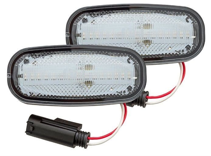 Defender Td5 Clear LED Side Repeaters Pair