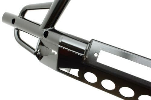 Defender tubular winch bumper with A bar with air con OFF-ROAD USE ONLY