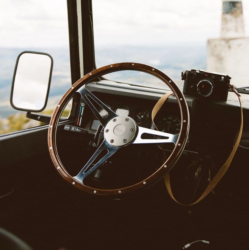 Evander Wood Rim Steering Wheel