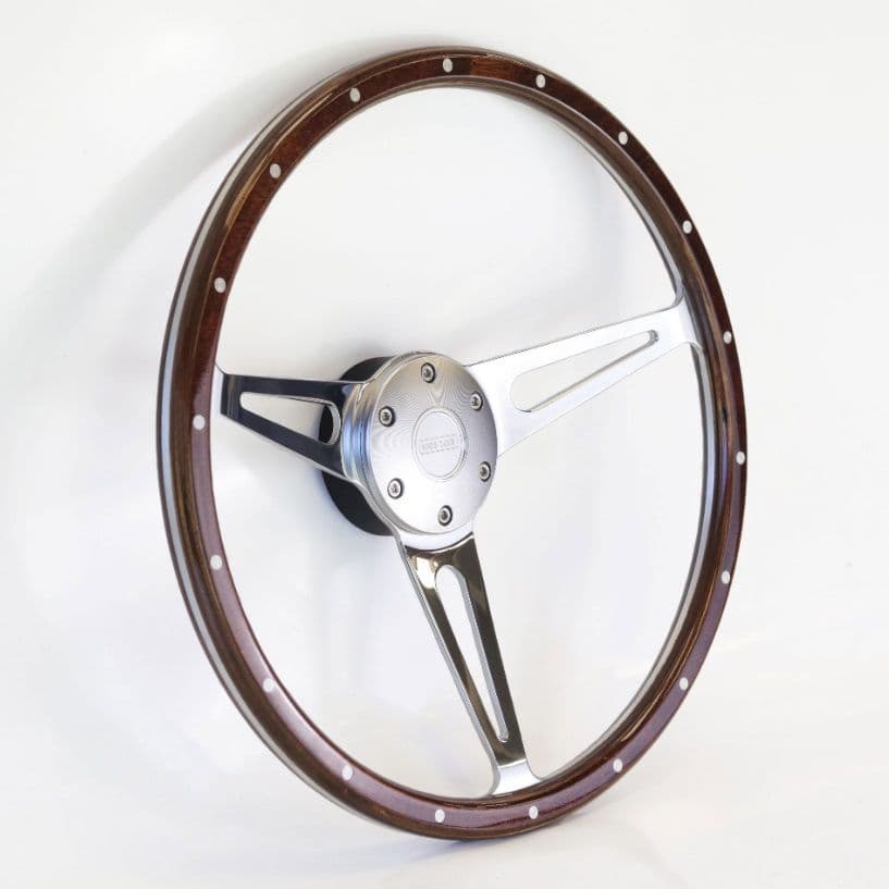 Evander Wood Rim Steering Wheel