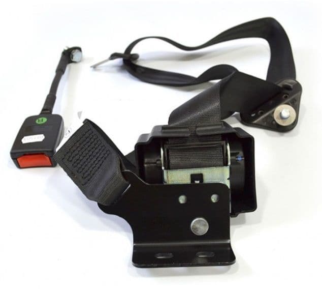 Front Seat 2 Door Inertia Reel & Buckle Stalk