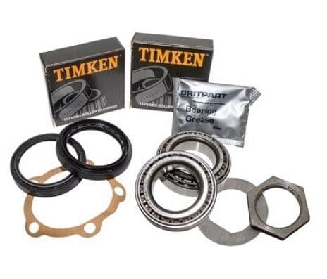 Front wheel bearing kit - Timken bearings