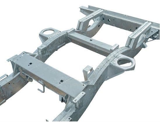 Galvanised Complete Marsland Chassis - DA8907-M