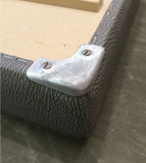 Galvanised Corner Caps for Seat Base