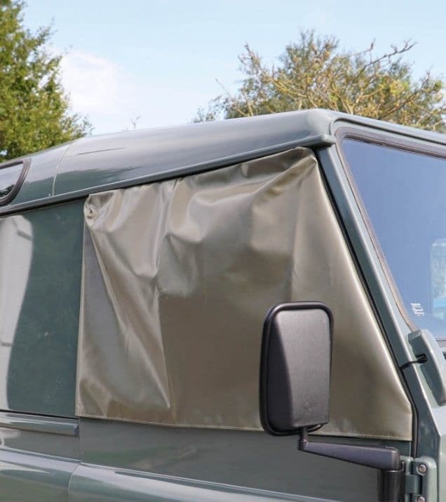 Land Rover Wolf XD - Light Military Vehicle - OEM Snow Blind Front ...