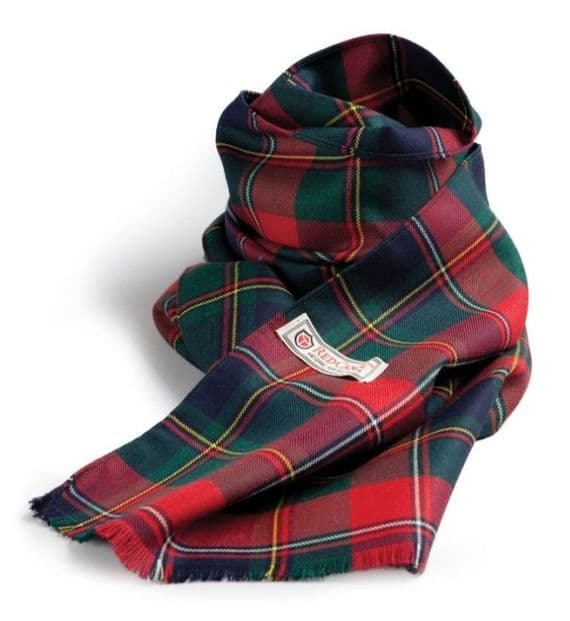 Merino Tartan Quebec Scarf