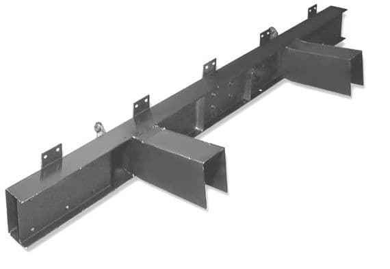 Military/Lightweight Crossmember With Extensions