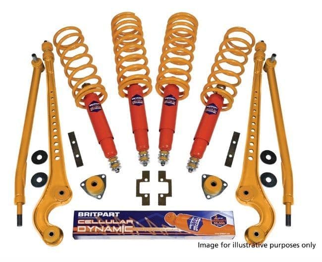 Narrow Bush Heavy-Duty 40mm Lift Full Suspension Kit - DA4299C