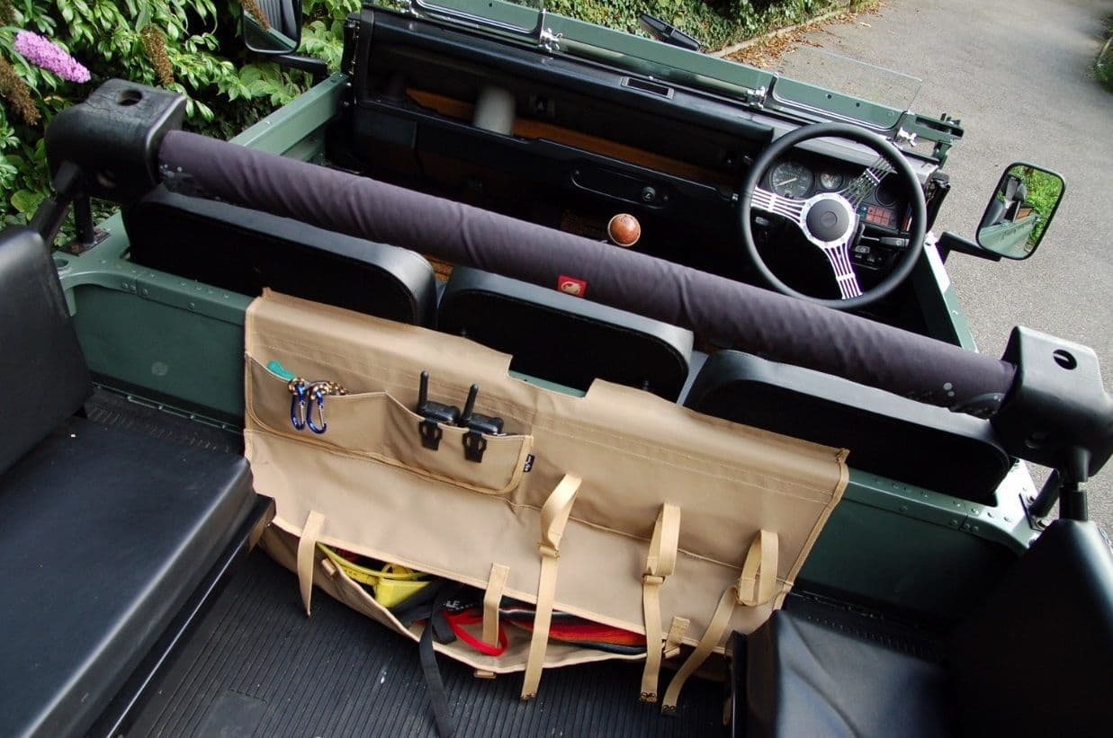 Series Sand Canvas Bulkhead Storage Bag with Tool Roll - EXT382-42