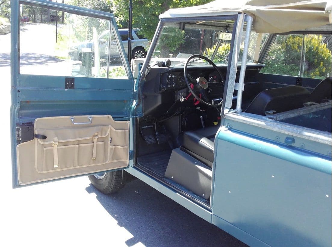 Series Sand Front Canvas Door Cards Pair - EXT382-34