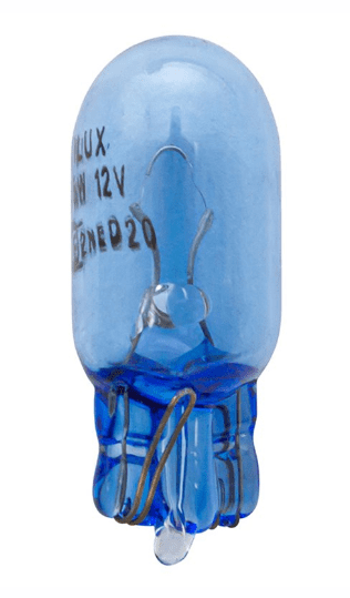 Single Ice Blue Spade Bulb 12W / 5W