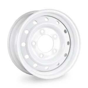 Wolf Style Steel Wheel 16" x 6 5" ET20 White