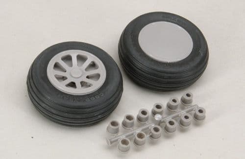 F-RB111 Robart F-RB111 Scale Wheel-Straight Tread(2.25"/Pr