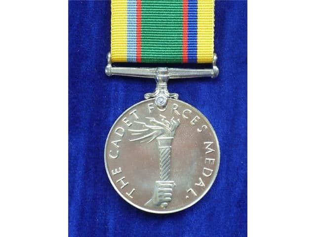 FULL SIZE CADET FORCES MEDAL GEORGE GVI GVI