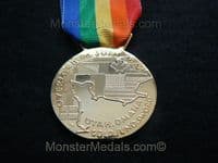 FULL SIZE OPERATION OVERLORD COMMEMORATIVE MEDAL WITH RIBBON