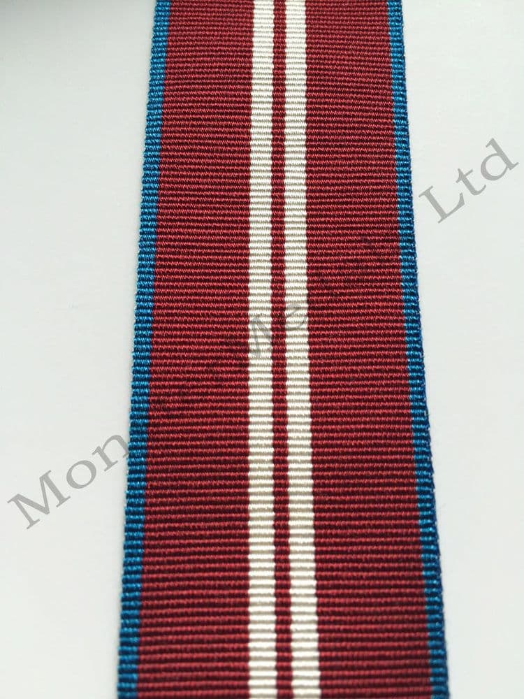 Full Size Queens Diamond Jubilee 2012 Medal Ribbon