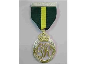 FULL SIZE TERRITORIAL DECORATION GEORGE VI GVI