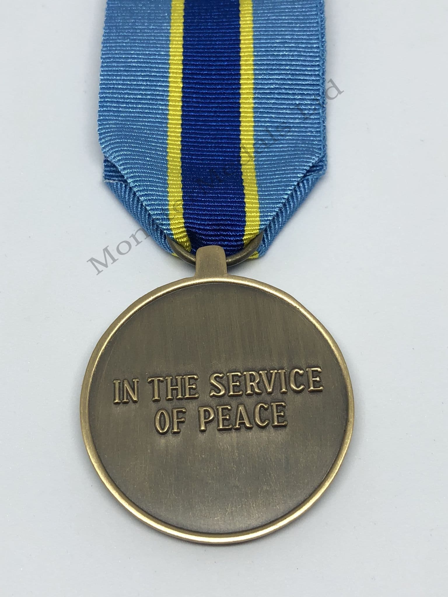 Full size United Nations UN Congo Medal MONUC