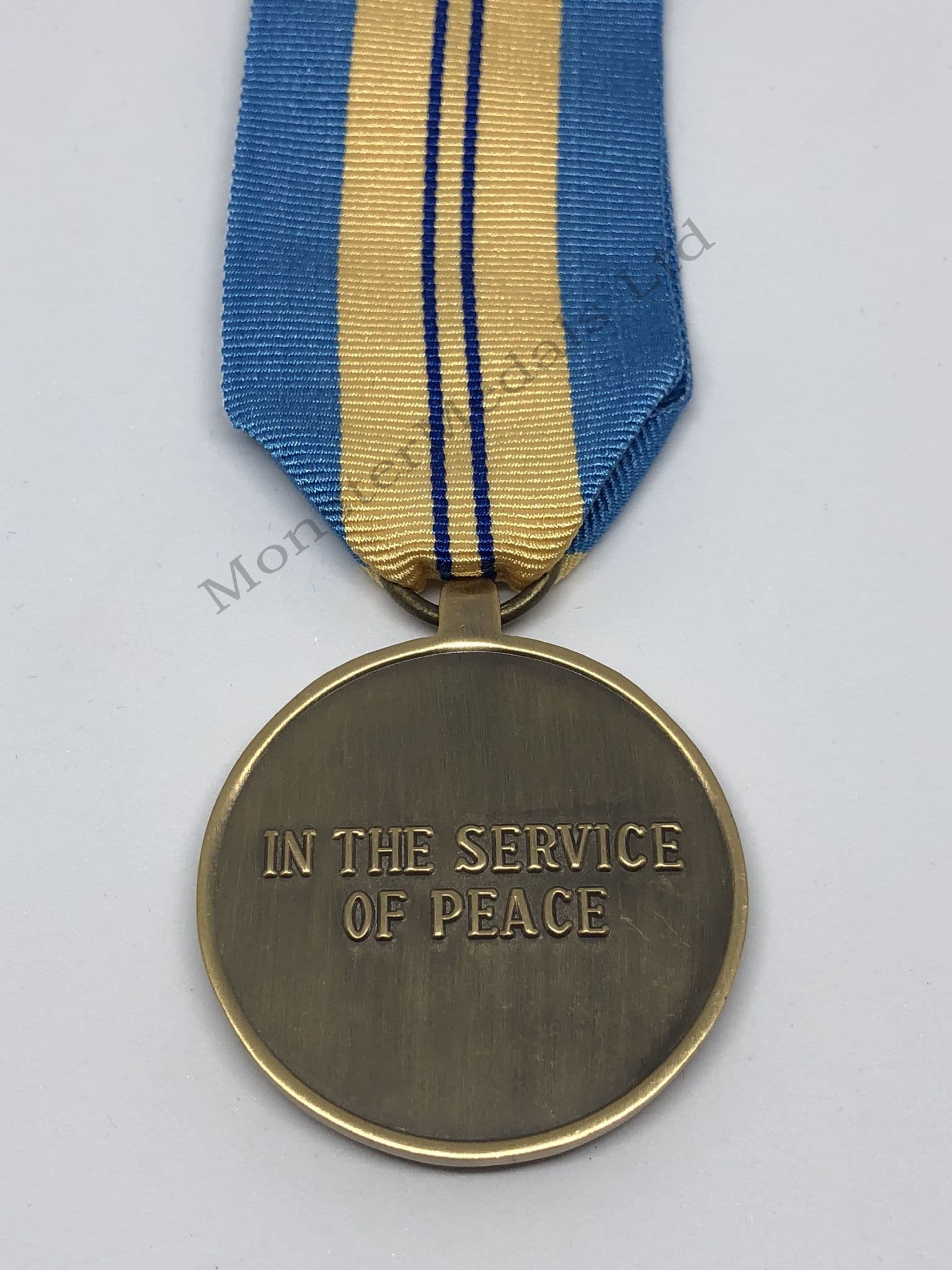 Full size United Nations UN Egypt Suez 1973 Emergency Force Medal UNEF2