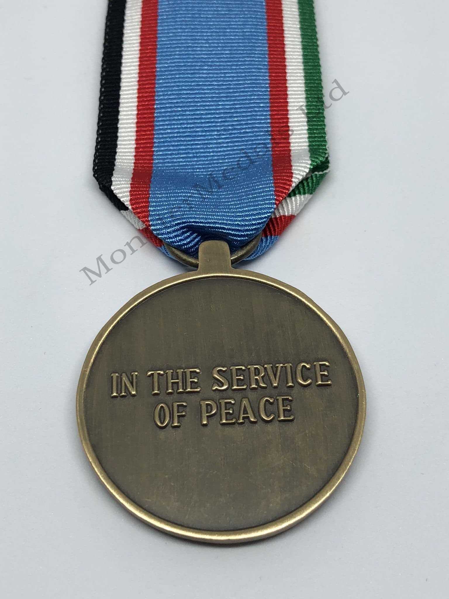 Full size United Nations UN Iran Iraq medal UNIIMOG