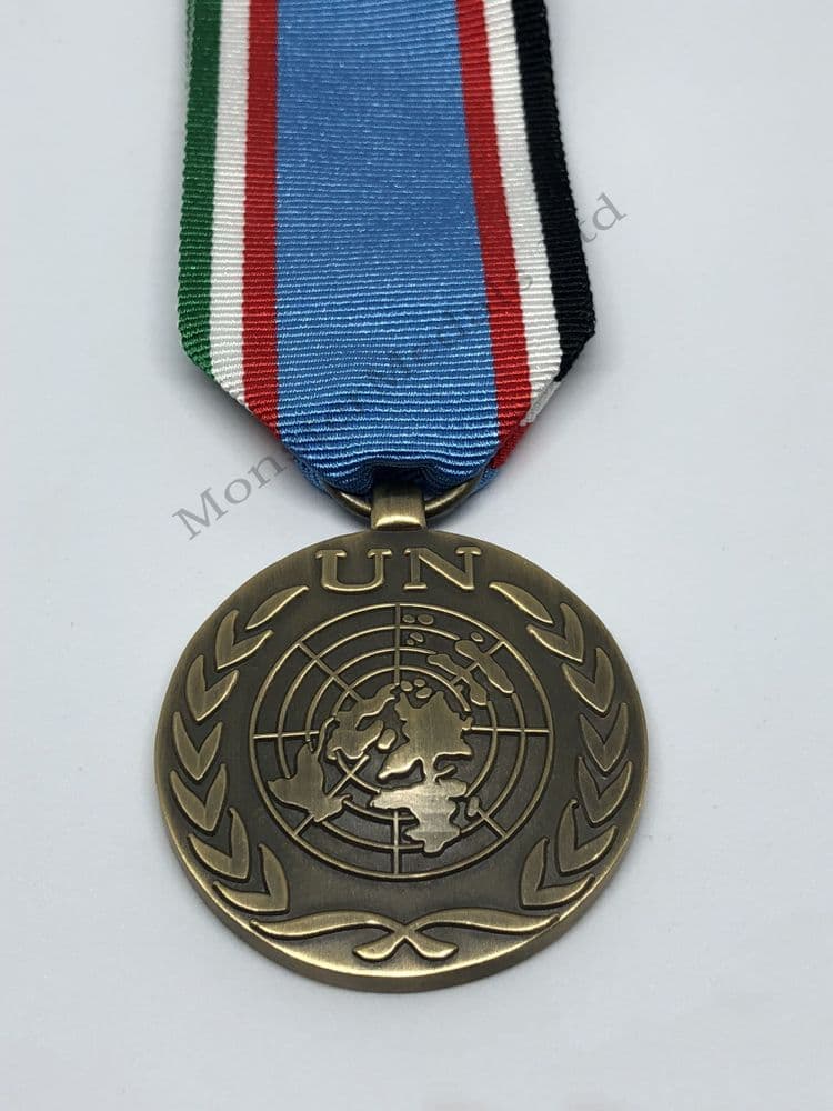 Full size United Nations UN Iran Iraq medal UNIIMOG