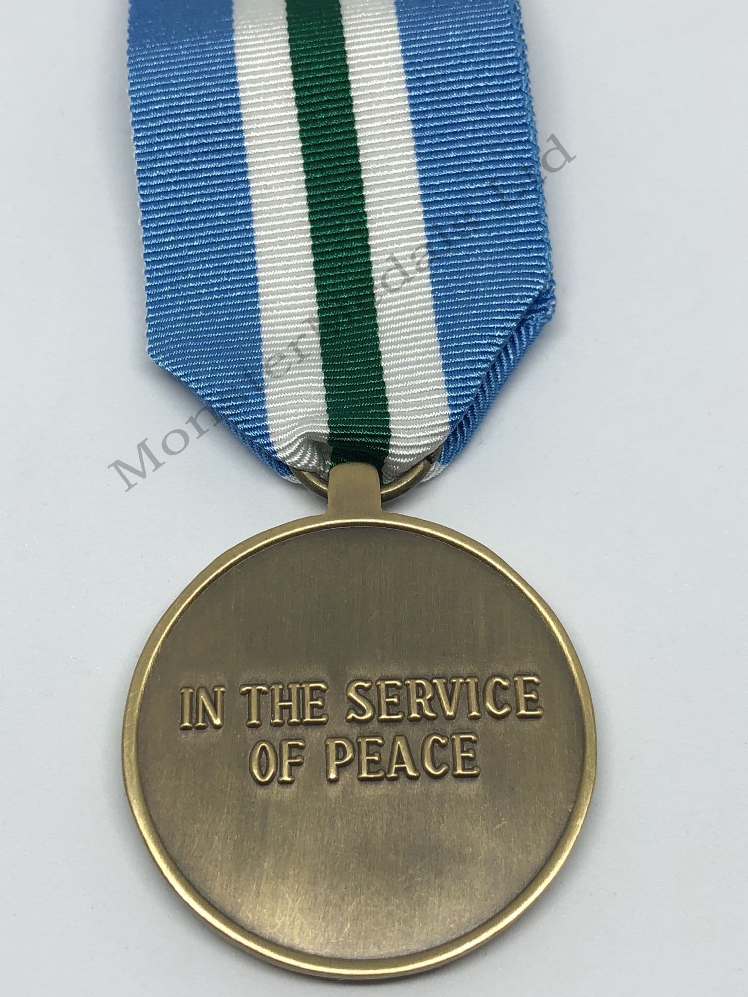 Full size United Nations UN Tajikistan Medal UNMOT