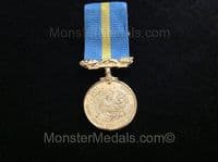 MINIATURE HONG KONG SERVICE MEDAL COMMEMORATIVE
