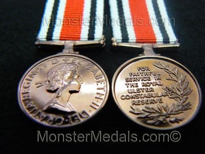 MINIATURE EMERGENCY SERVICE MEDALS
