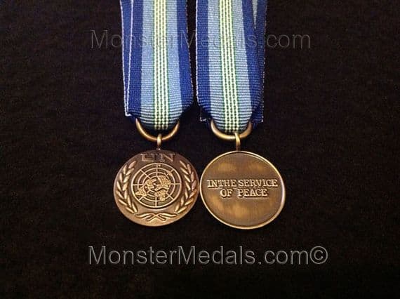 MINIATURE UNITED NATIONS CENTRAL AMERICA MEDAL ONUCA