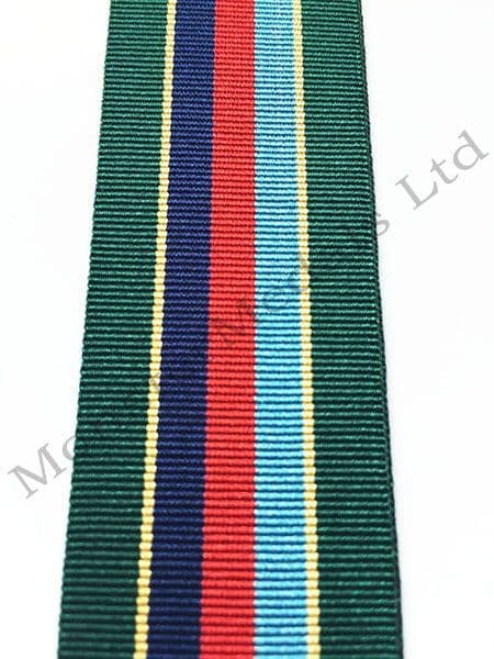Volunteer Reserve Service Medal VRSM Full Size Medal Ribbon