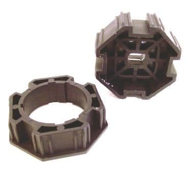 70mm Octagonal tube adaptors for all Dynamo 50 tube motors
