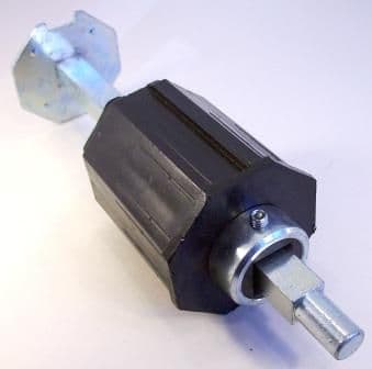 Idler with Bearing to suit 60mm octagonal tube