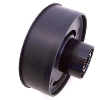 Plastic Outer Block to suit 4" 16swg round steel tube / 5/8" steel shaft