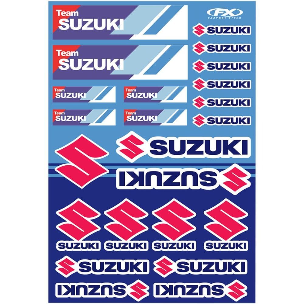 Factory Effex Decal kit Suzuki Racing