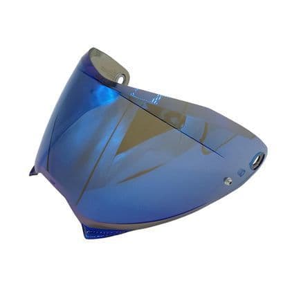 HJC HJ-32 F70 Blue Iridium Visor
