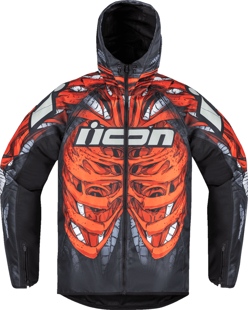 Icon Manik r Textile Jacket Red