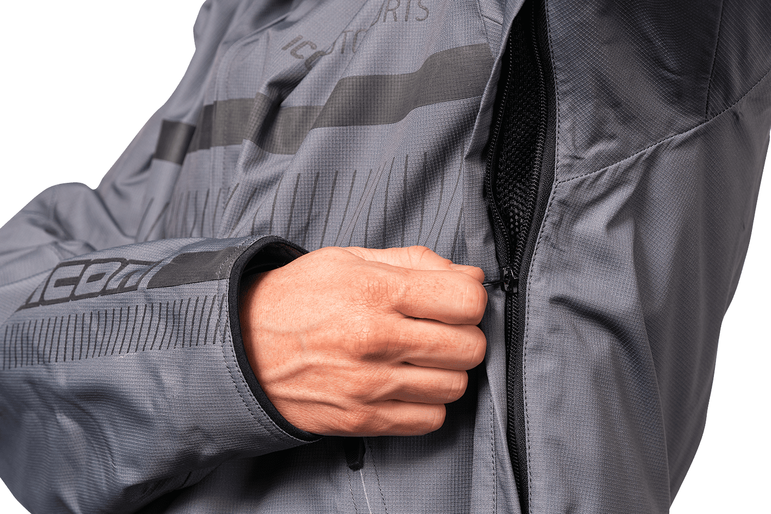 Icon PDX3 Hycor WP Jacket Grey